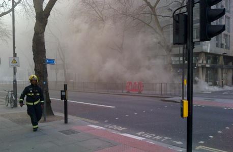 How Does a Pavement Catch Fire? And Why so Rarely?