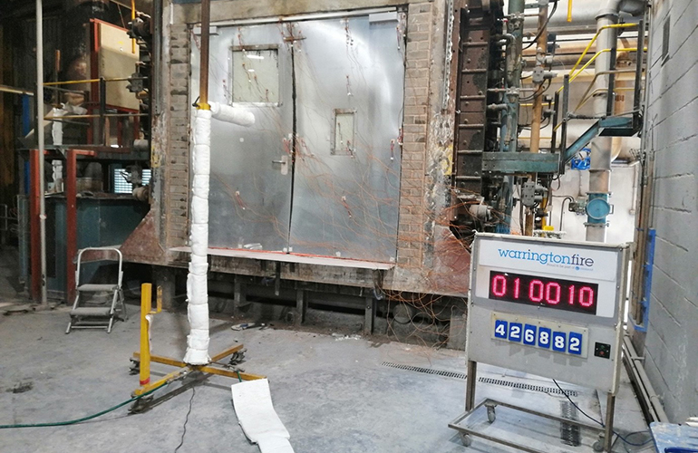 Successful steel door fire tests could lead to ‘industry breakthrough ...