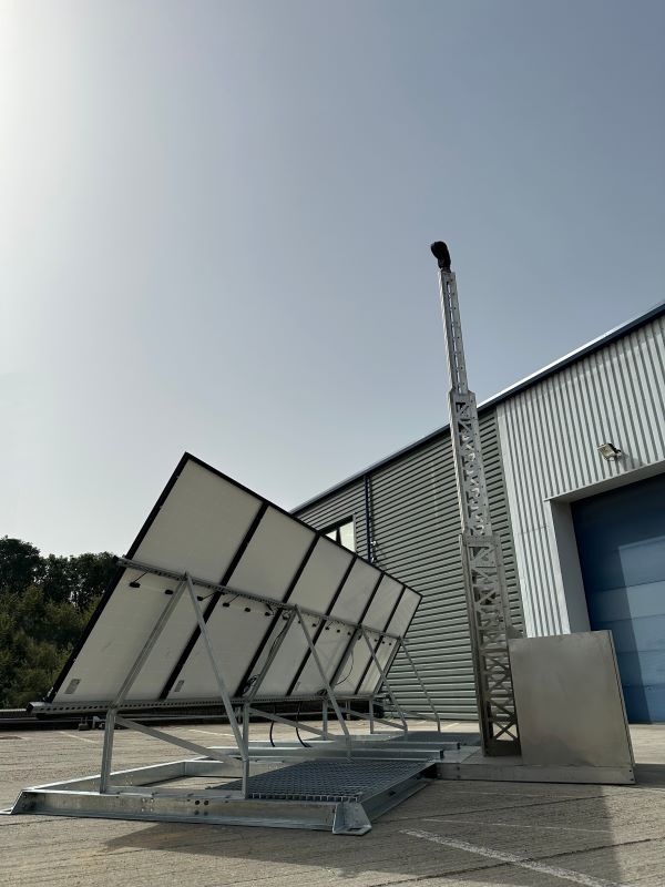 Fuelling innovation: Solar-powered surveillance